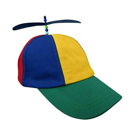 Nicky Bigs Novelties Multi-Color Propeller Ball Cap, Multi, One Size ...
