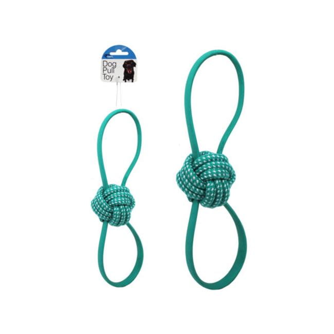 Kole Imports GA057-6 13 in. Figure 8 Dog Pull Toy with Knotted Rope ...