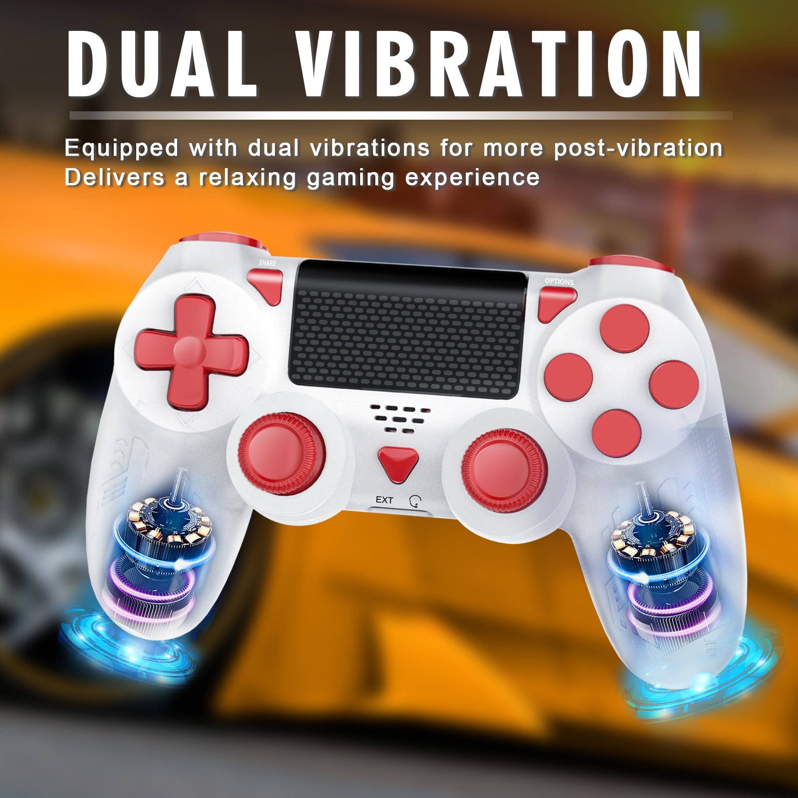 Buy Bonadget Controller for PS4 Wireless Game Controller Compatible ...