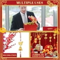 12 Pcs Chinese New Year Decorations 2026 Horse Feng Shui Lucky Charms ...