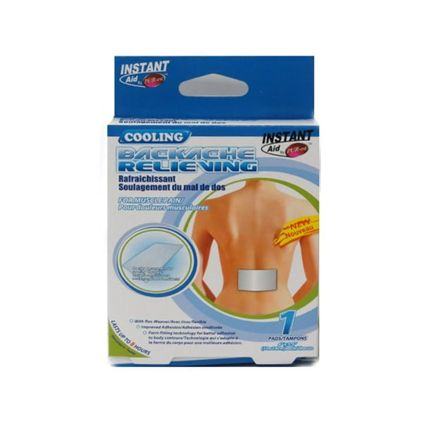 Instant Aid- Cooling Backache Relieving Patch (Pack of 3) By Purest ...