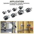 176Pcs Cable Clamps Set Rubber Insulated Steel Clamps Home Improvement ...