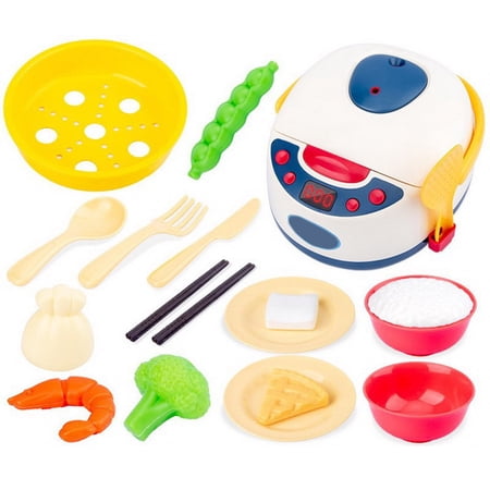 Onever Kids Kitchen Toys Simulation Electric Rice Cooker Interactive ...