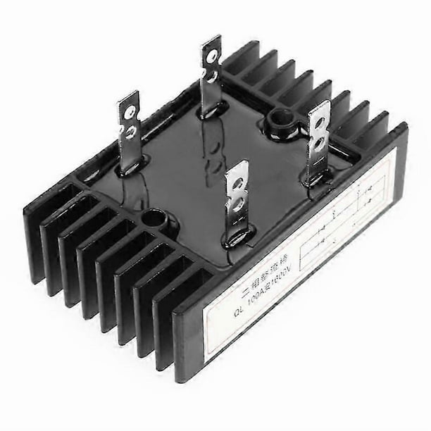 1 pc 100A AMP 1600V Voltage 2-Phase Bridge Rectifier with Diode High ...