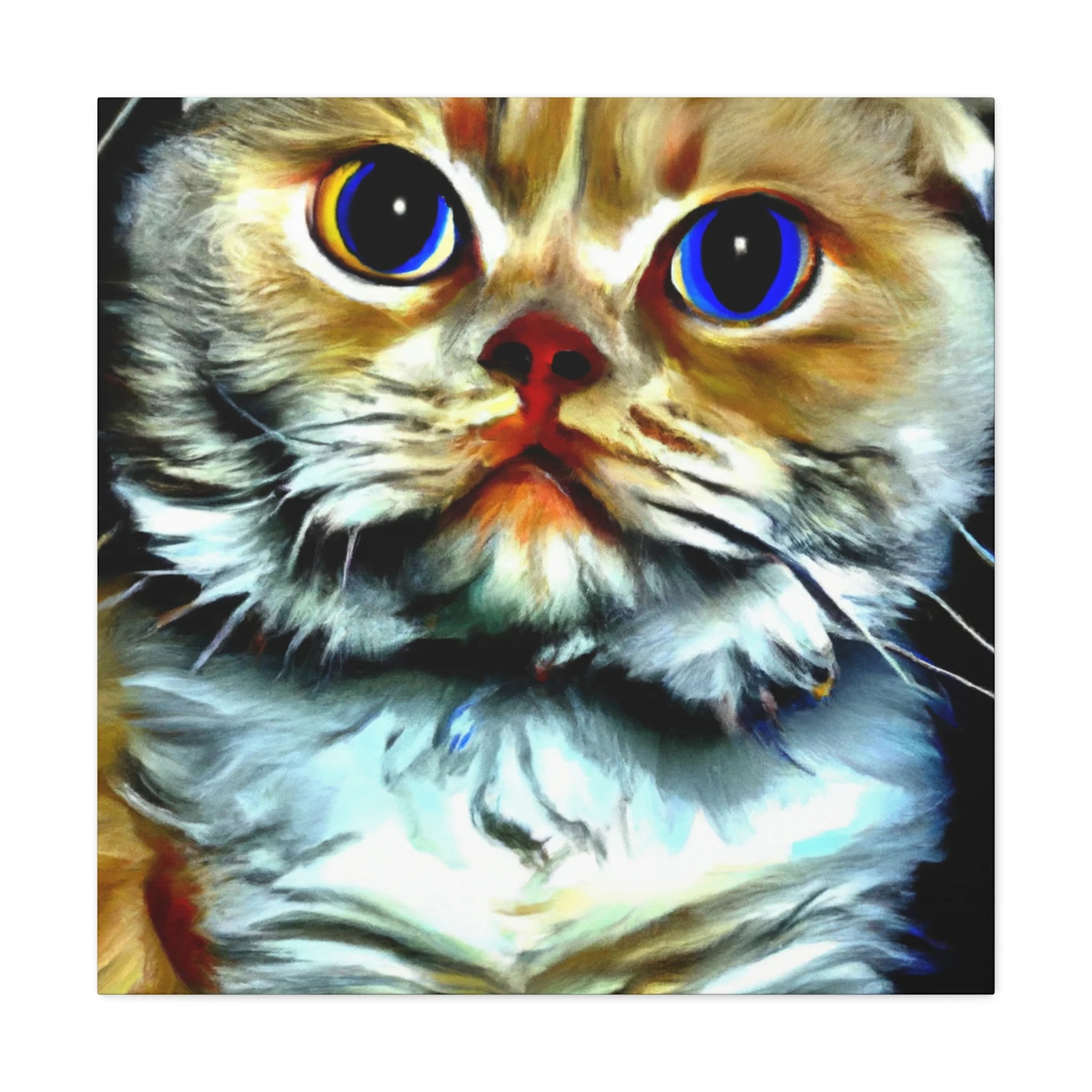 Feline Furry Enchantment - Canvas - Walmart.com