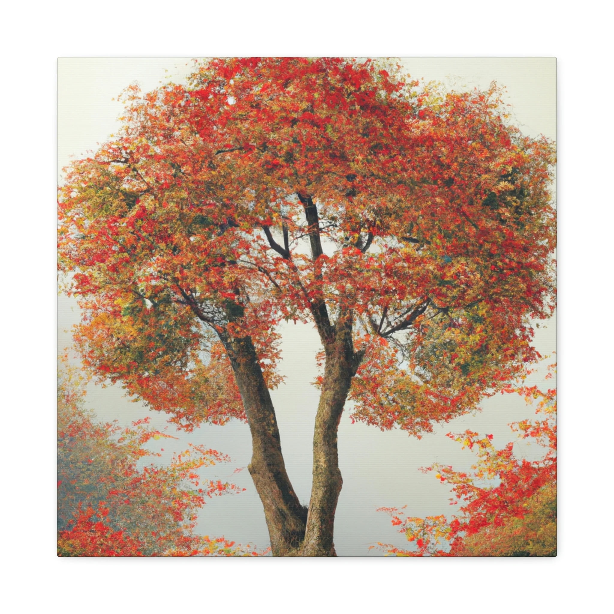 Maple Tree in Hyperrealism - Canvas - Walmart.com