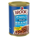 Brooks Chili Beans, Canned Red Beans in Chili Sauce, Mild Flavor, 40 oz ...