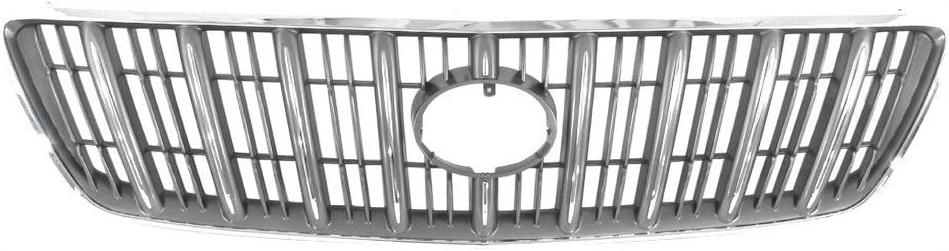 Perfit Liner Front Chrome Gray Grille Grill Compatible With 2000-2003 ...