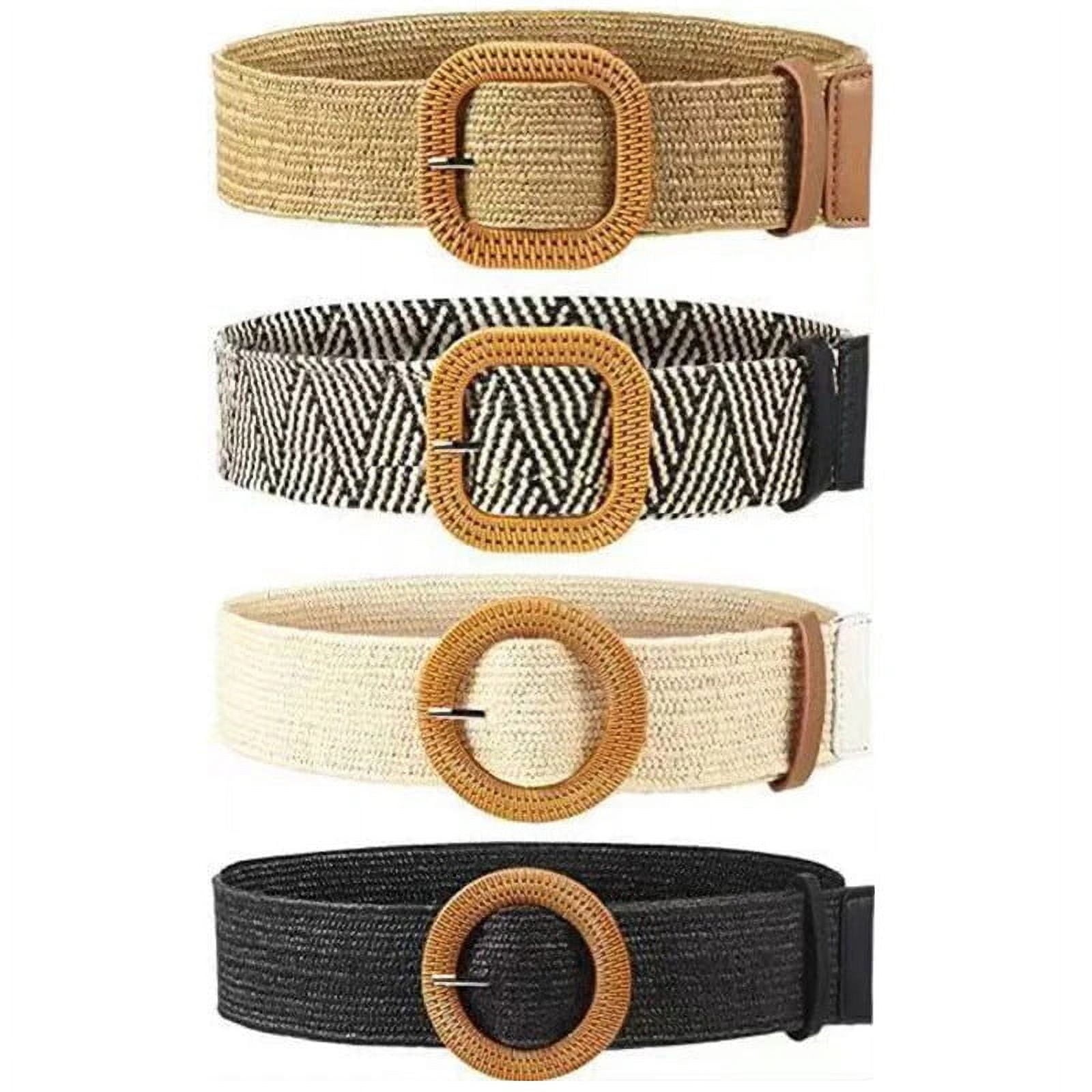 Click here for Apmemiss Handwoven Straw Boho Belt 3-Pack  Adjusta... prices