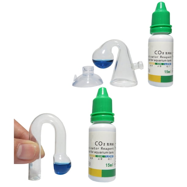 CO2 Indicator Liquid Solution Aquatic tester Liquid CO2 PH Detector ...