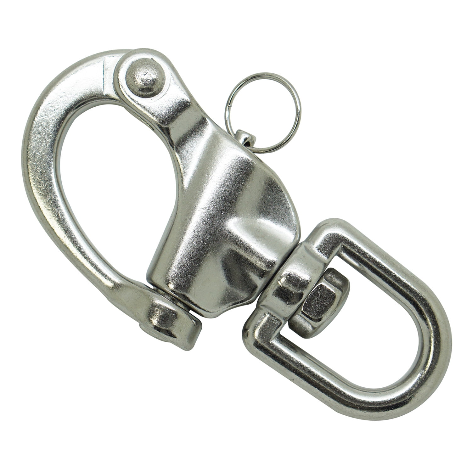 Scuba Choice 12cm SS Swivel Snap Shackles Quick Release Bail Rigging ...
