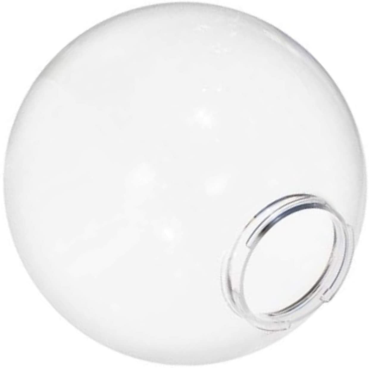 KastLite 12" Clear Acrylic Lamp Post Globe | Smooth Textured with 3.94 ...