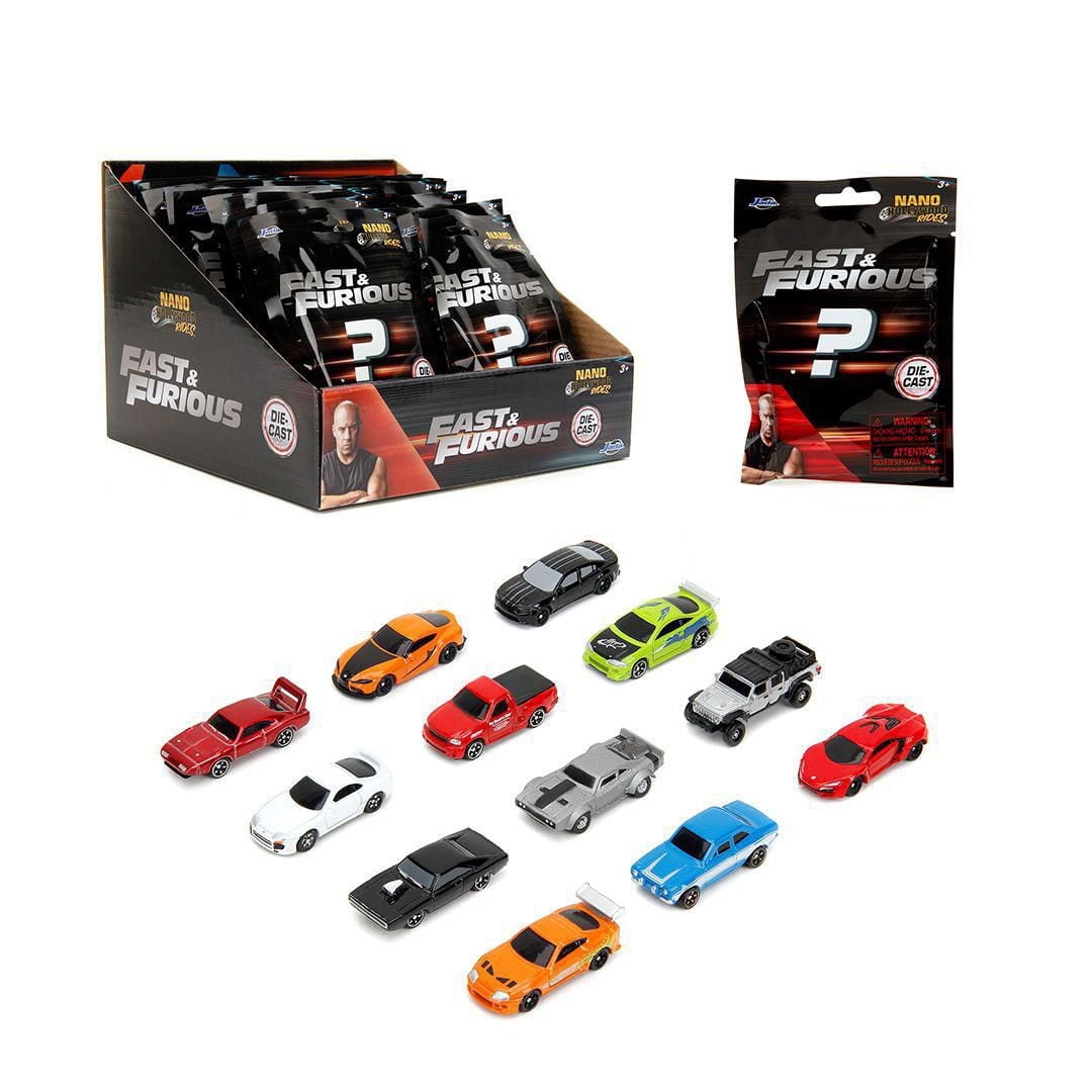 Click here for Jada Toys Fast & Furious Nano Blind Bags prices