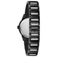 Bulova Women's Classic Wristwatch, Pearl Black Stainless Steel, Quartz ...