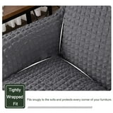 BH-JJSMGS Stretch Slipcover with Skirt 1 Piece Universal Wing Back ...