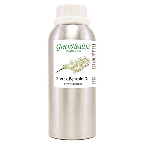GreenHealth Styrax Benzoin – 8 fl oz (237 ml) Aluminum Bottle w/Plug ...