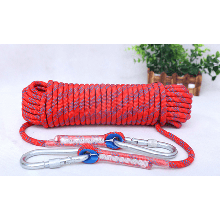 Outdoor climbing rope Rock climbing nylon safety rope life-saving ...
