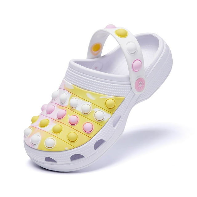 Lopsie Kids Clogs Boys Girls Garden Shoes Slip on Kids Slides Sandals ...