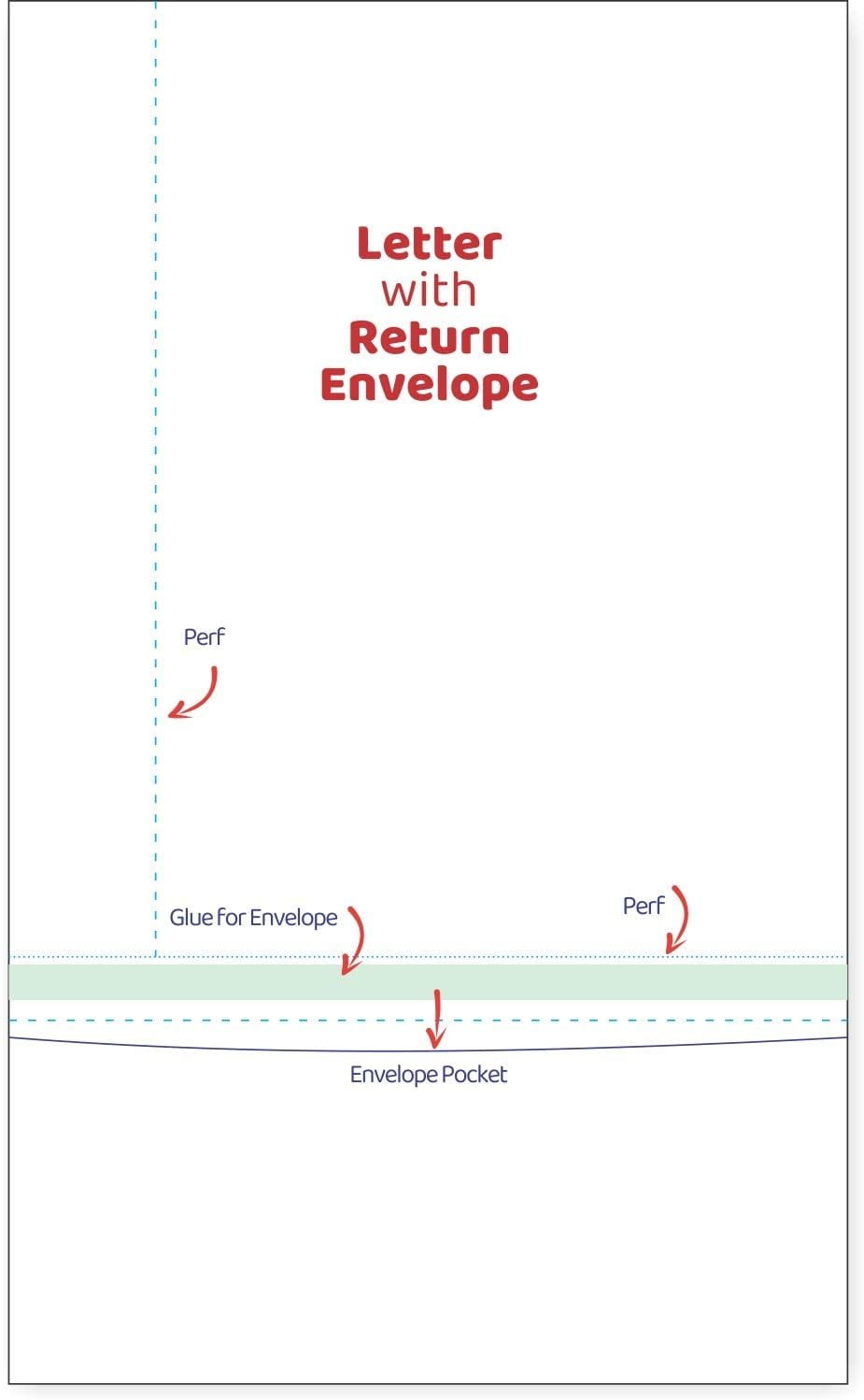 8-1/2 x 11" Form & Envelope Combination 8-1/2 x 11 - Pack of 250 ...