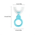 Childrens Ushape Toothbrush For 360° Thorough Cleansing Massage ...