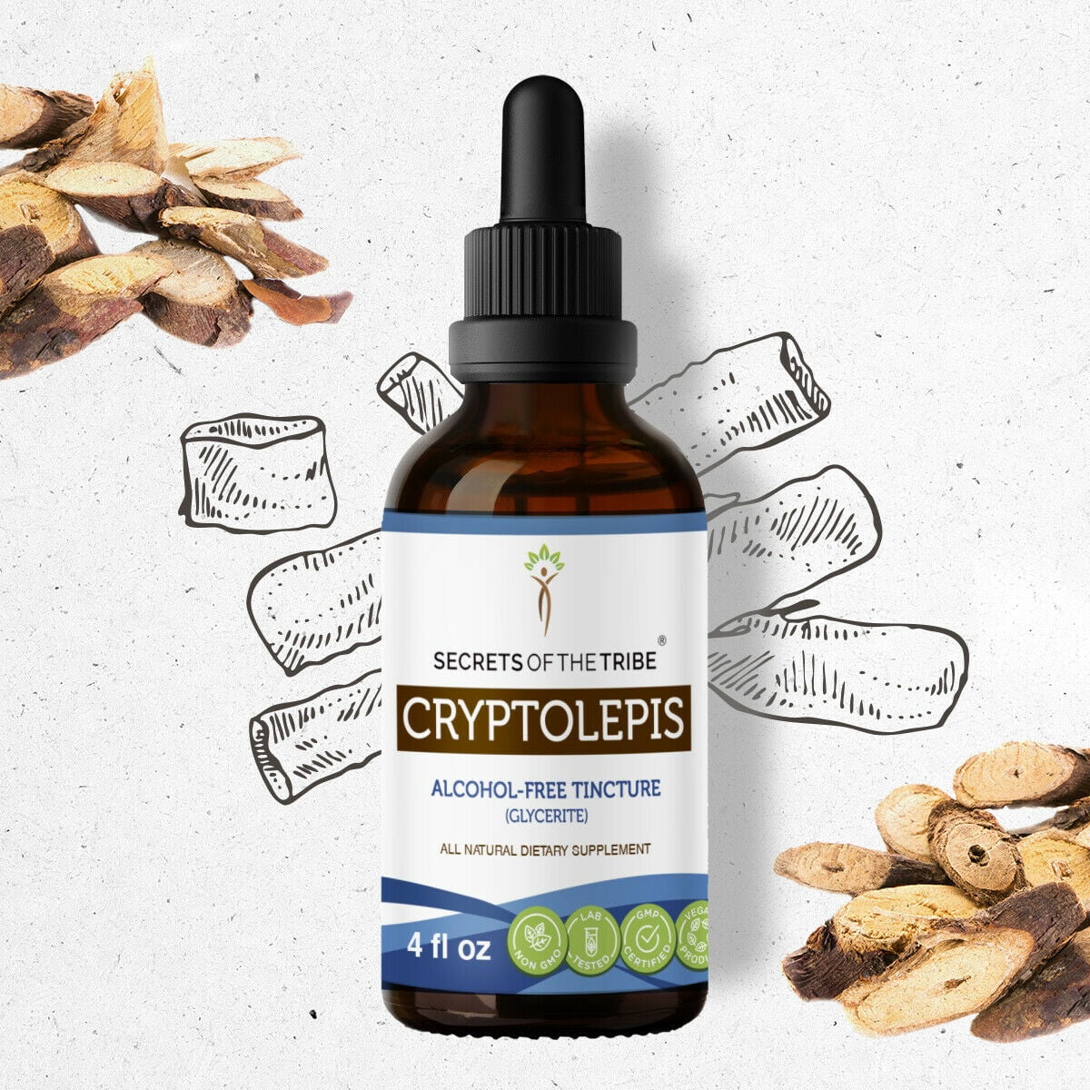 Cryptolepis Tincture Alcohol-FREE Extract, Wildcrafted Cryptolepis ...