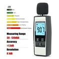 Sound Level Meter Digital Handheld DB Meter Sound Monitor Noise Level ...