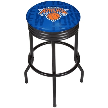 Trademark Gameroom NBA NBA Logo with All Teams Bar Stool with Back Rest ...