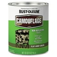 Army Green, Rust-Oleum Specialty Camouflage Spray Paint- Quart, 2 Pack ...