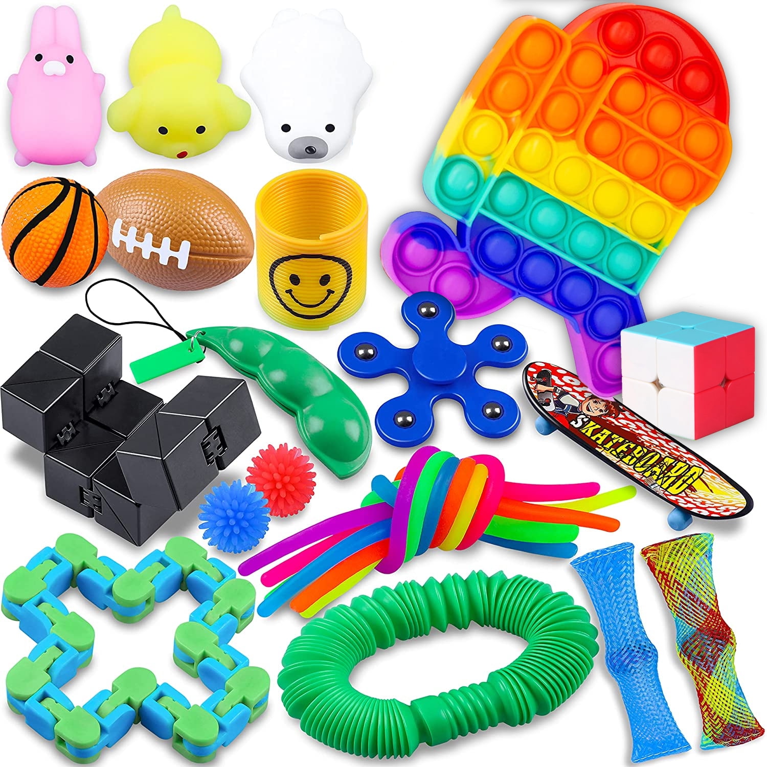 Fun Sensory Toys Stretch Fiddle Fidget Stress Autism Adhd