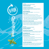 X-PUR Opti-Rinse 0.05% Fluoride Mouthwash, Alcohol-Free, Citrox ...