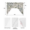 Botanical Herbs Vintage Kitchen Curtains Swag Valance for Windows ...