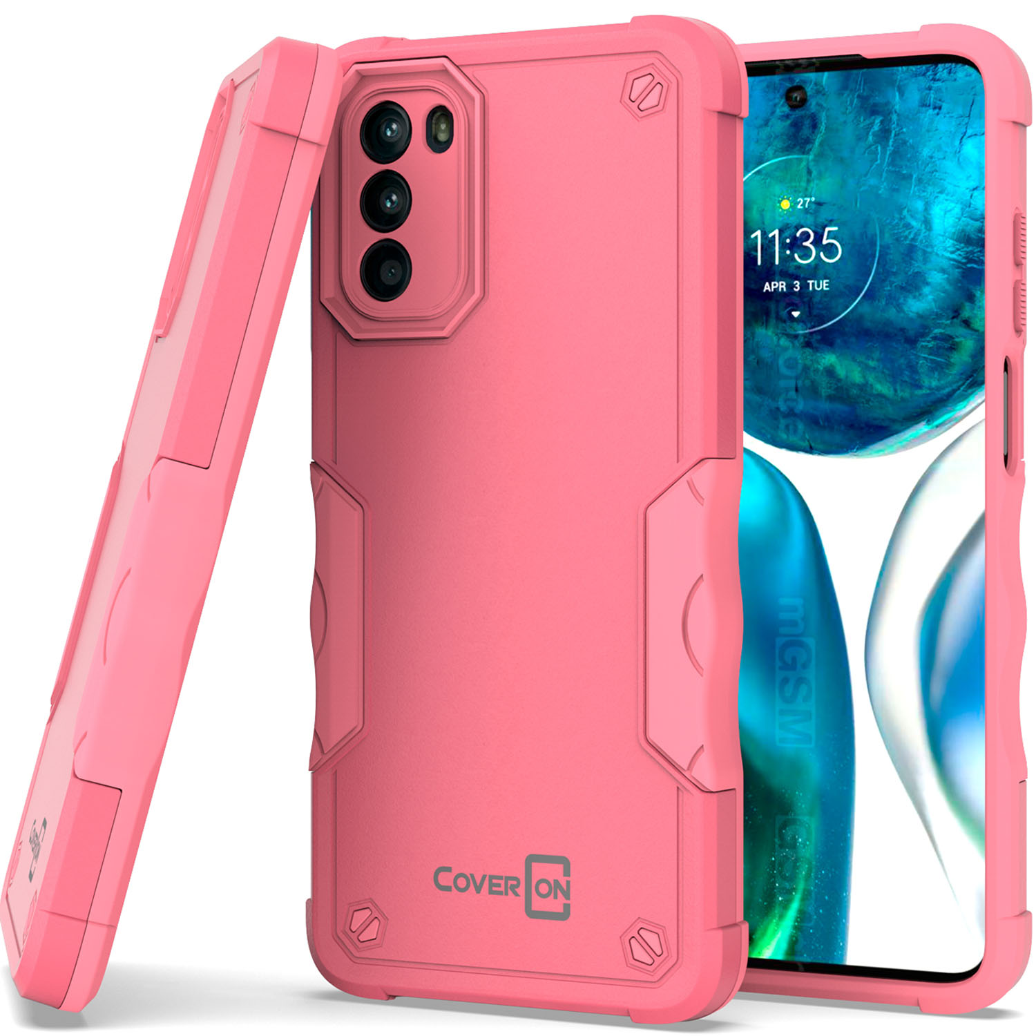 CoverON For Motorola Moto G 5G 2022 Phone Case, Military Grade Heavy ...
