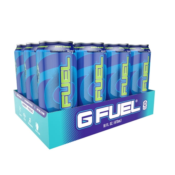 G FUEL Sour Chug Rug Sugar Free Energy & Endurance Drink, 16 fl oz, 12 ...