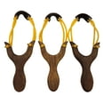 DAC Wooden Slingshot with Dark Brown Finish. Finish Color can Vary ...