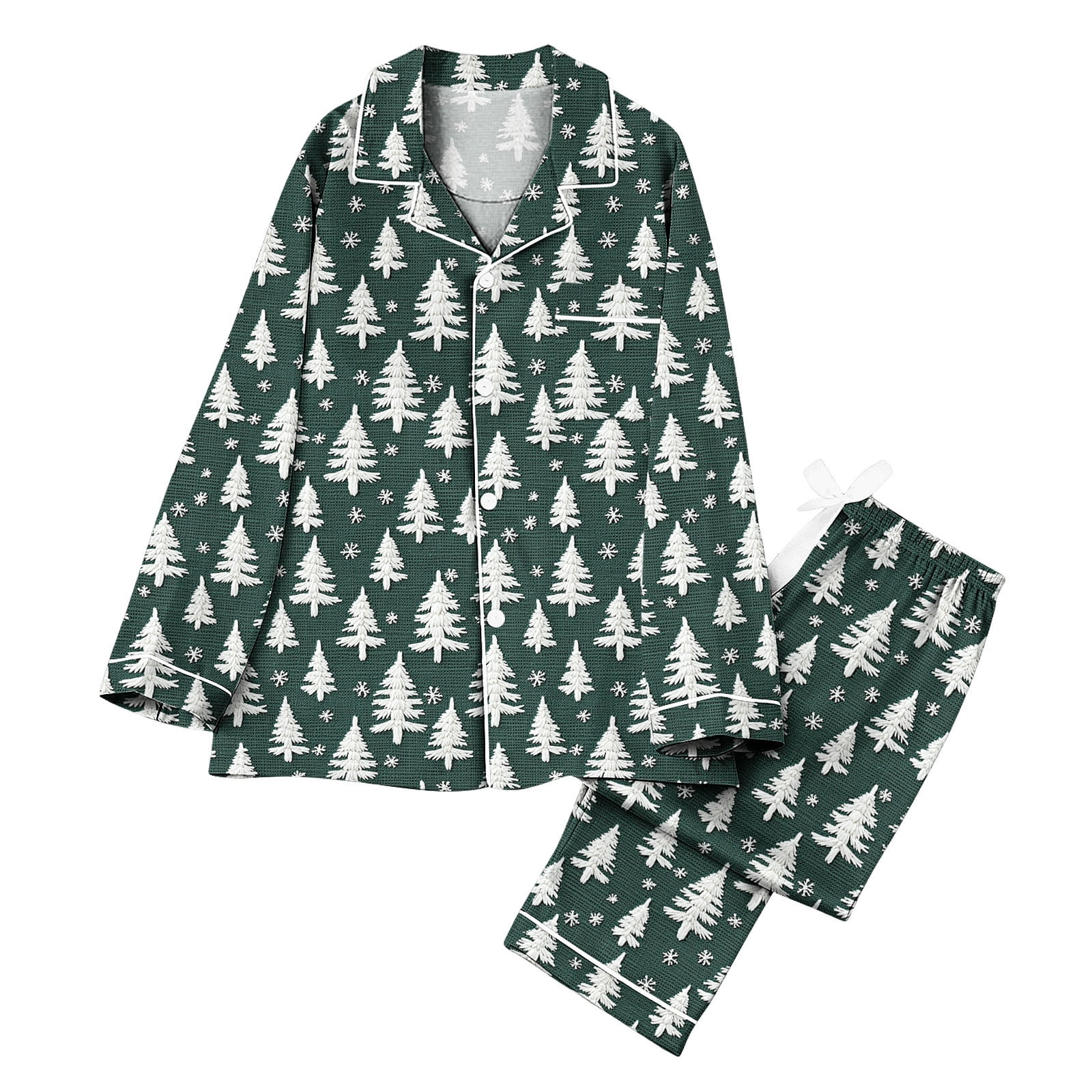 Click here for Diufon Womens Christmas Pajamas Set Graphic Printe... prices
