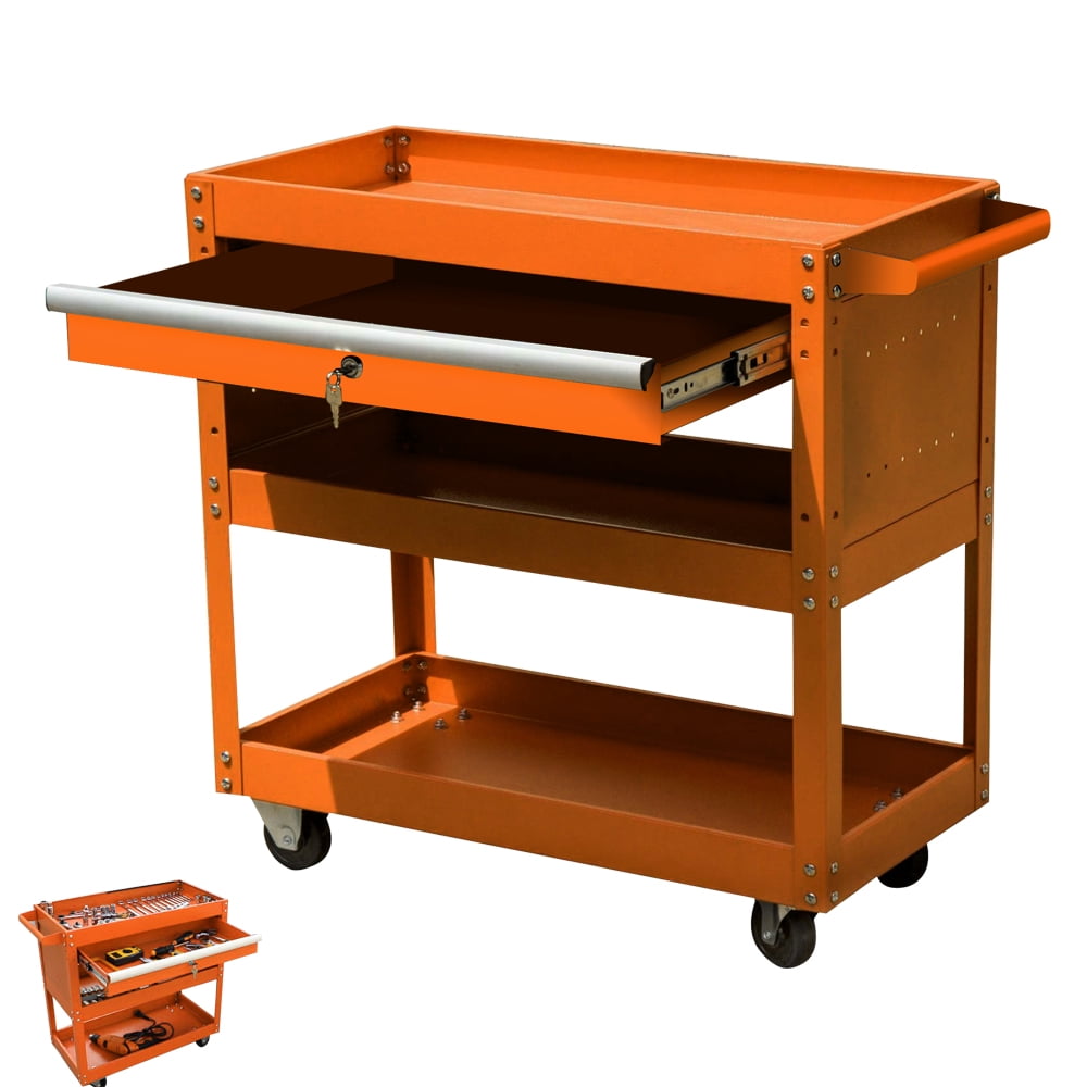 Big Tool Cart 3 Tier Rolling Tool Cart 330 LBS Capacity Utility Cart big-tool-cart-3-tier-rolling-tool-cart-330-lbs-capacity-utility-cart