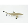 Shark, Black Tip Reef Shark, Museum Quality, Hand Painted, Rubber Fish ...