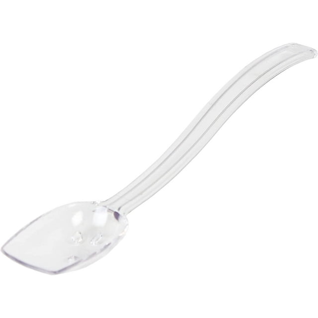 TrueCraftware - 10" Buffet Spoon Set of 12, Perforated, Polycarbonate ...