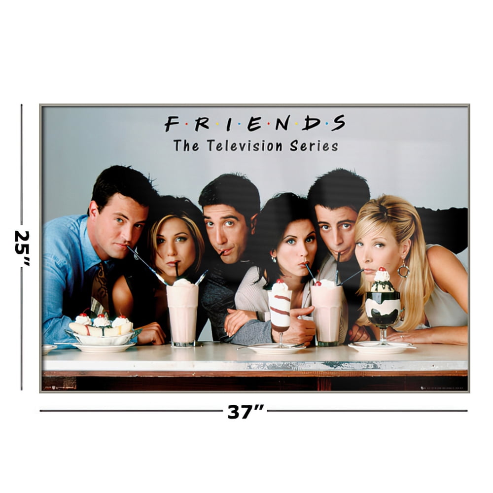 Friends Milkshake Poster