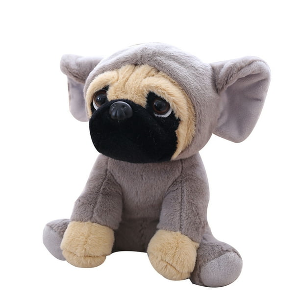 Ustyle 20CM Stuffed Simulation Dogs Plush Sharpei Pug Lovely Puppy Pet ...