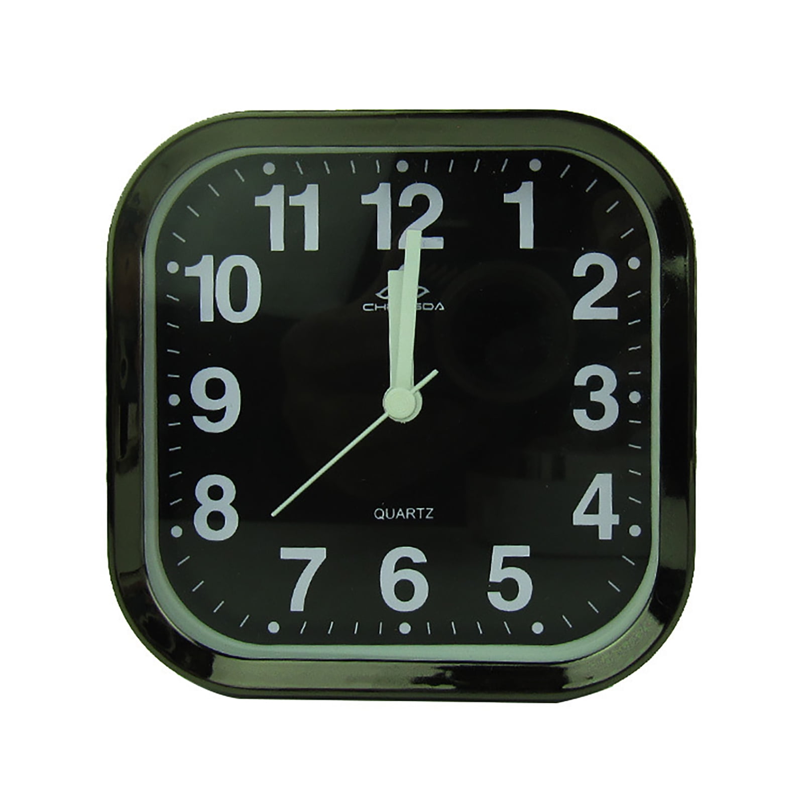 Electroplating Frame Desk Clock - Timekeeping Bedside Beep Alarm Clock ...