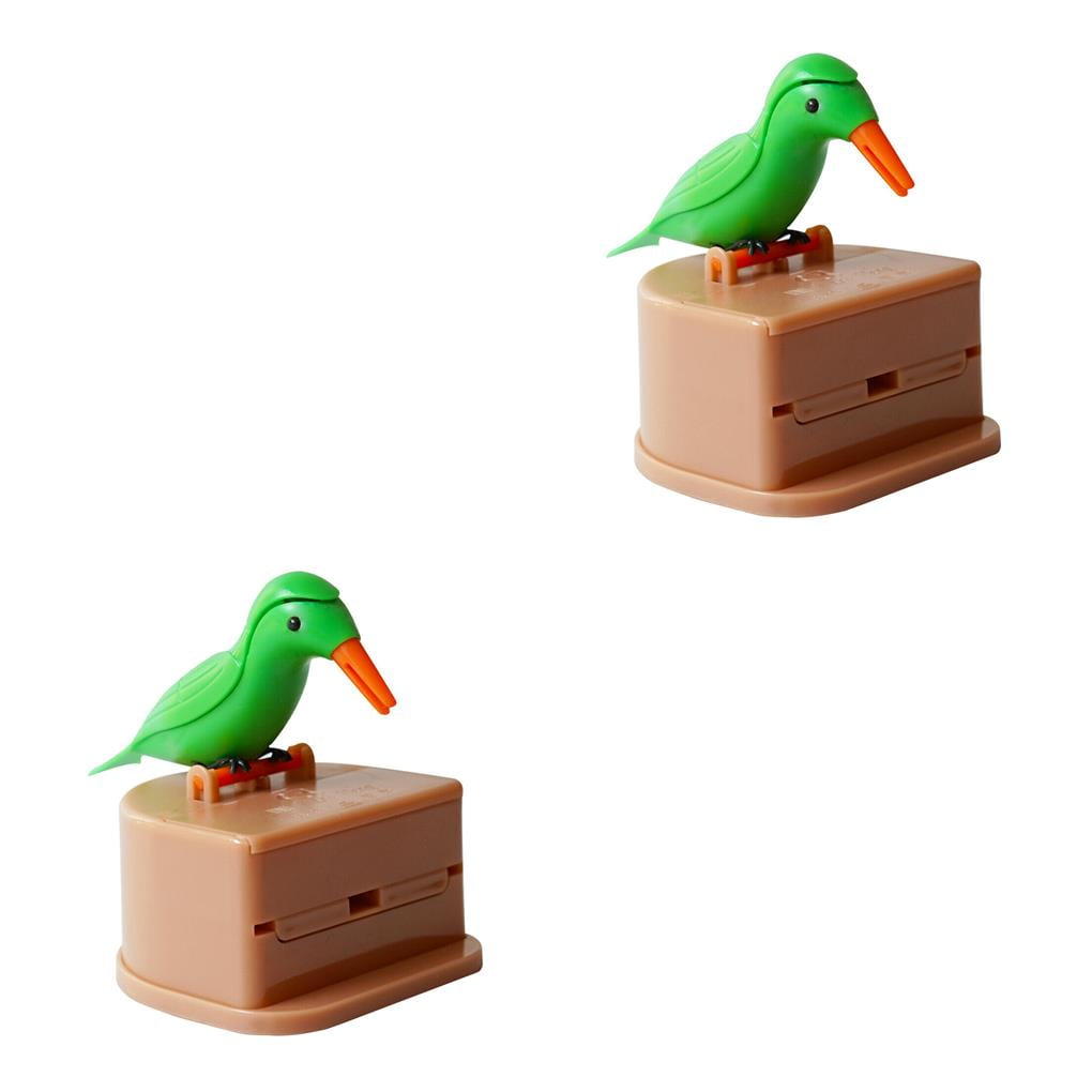 Caja de palillos Matsuzay dispensador automático forma de pájaro ABS ...