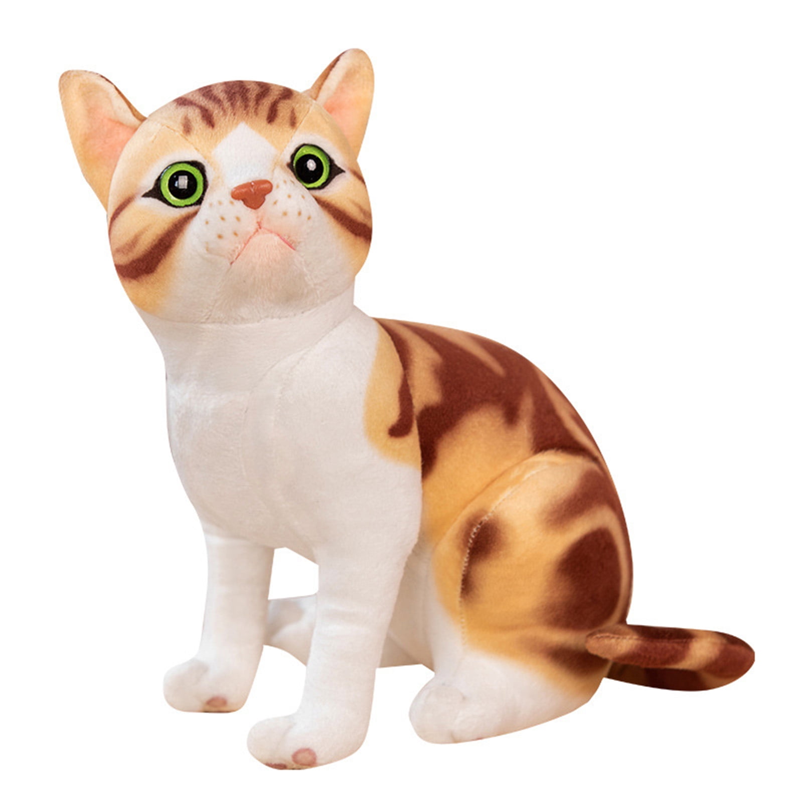 Simulation Cat Doll PP Cotton Filling Vivid Look Soft Plushies Ornament ...