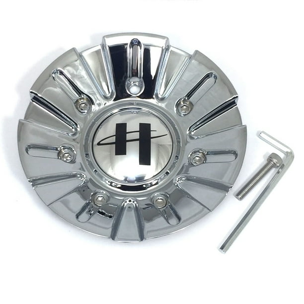 Helo Chrome Wheel Center Hub Cap 6.25" 5 Lug for HE845 Rims - Walmart ...