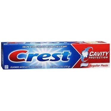 Crest Toothpaste Cavity Protection Regular 8.02oz (Pack of 3) - Walmart.com