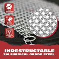 Knapp Made Chainmail Dishcloth 7”x5” - Replace Your Dirty Sponge - All ...