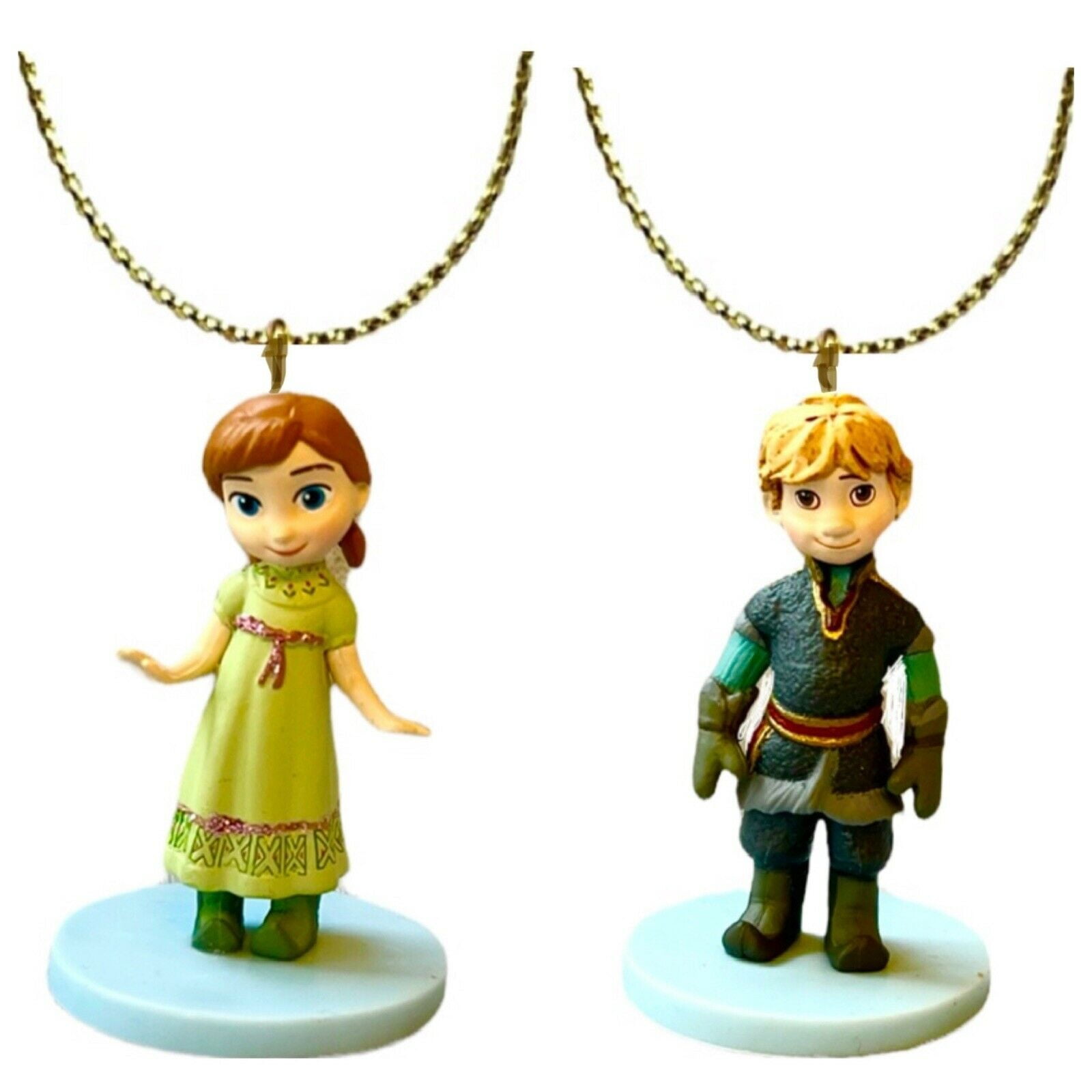 Animator Toddler Princess Anna & Kristoff Pvc Ornament Set Frozen ...