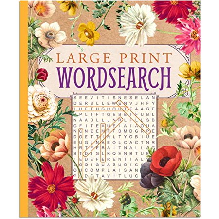 Large Print Wordsearch | Walmart Canada
