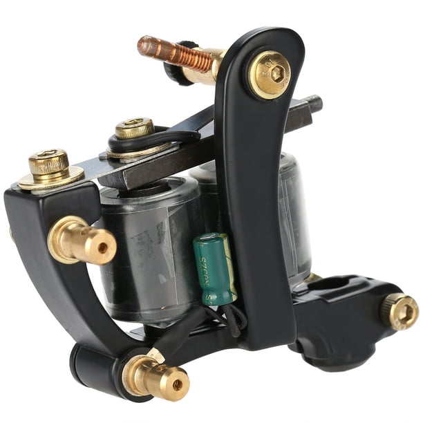 Tattoo Iron Machine,Professional 10 Warp Coils Body Art Machine Coil ...