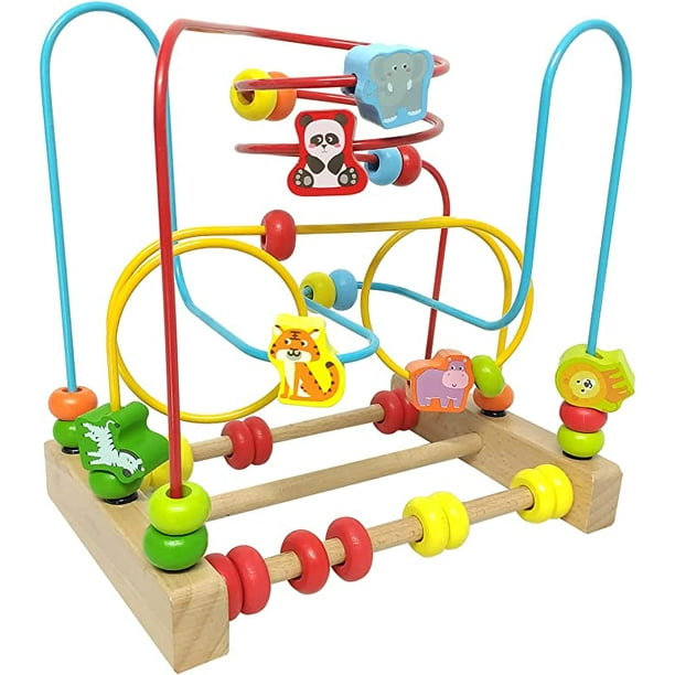 Juguete Laberinto didáctico Yuff! de animales Montessori | Walmart en línea